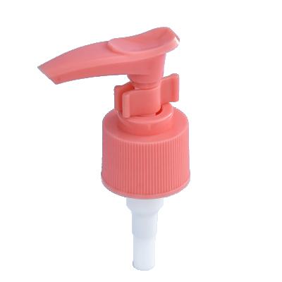 China Comsetic Bottles 28mm Dispenser Pump PP Plastic  Lotion Pump Clip Lock Oem for sale