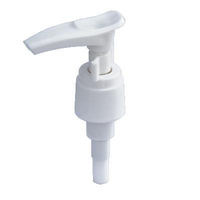 China Cosmetic Dispenserairless Pump Lotion 24mm 28mm  Lotion Pump Clip Lock for sale