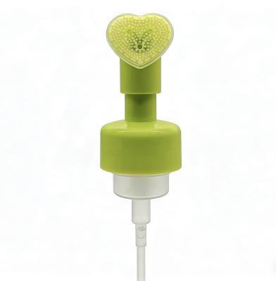 China Nontoxic Plastic Foam Dispenser Recyclable 40mm Foaming Soap Pump For Face Wash for sale