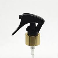China Aluminum Fine Mist Mini Trigger Sprayer Non Spill  Gold Silver For Precise Dispensing for sale