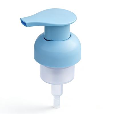 China PP Material Foam Pump With 304 Stainless Steel Spring For Luxury Cleansing for sale