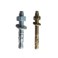 China A4 Expansion Bolt Carbon Steel Stainless Wedge Anchor Hex Bolts Flange Nuts M8 M10 for sale