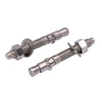 China 316 Stainless Steel Wedge Anchor for Concrete Fastening 1/2 x 4 Inch NJMKT for sale