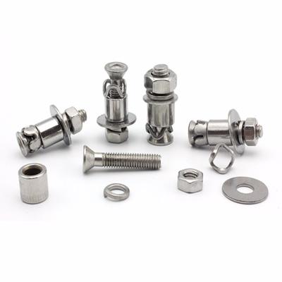 China A4 Stainless Steel Undercut Panel Anchor for Curtain Wall Facade Expansion Bolts 316L for sale