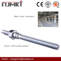 China Stainless Steel Chemical Anchor Bolts M16 Adhesive Bonded Threaded Rod for Construction for sale