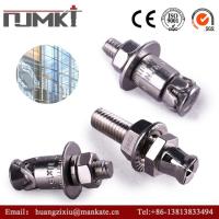 China 304 316 Stainless Steel Undercut Anchor for Curtain Wall Facade ETA Certification 12mm for sale