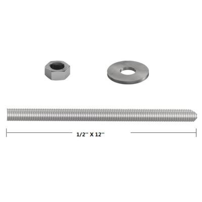 China Epoxy Stainless Threaded Rod Anchor Bolt SS304 SS316 Sharp End ETA Approval M36 for sale
