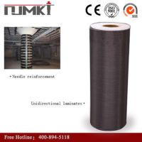 China Unidirectional Carbon Fiber Fabric 4300Mpa Tensile Strength ASTM D3039 for Structural Strengthening for sale