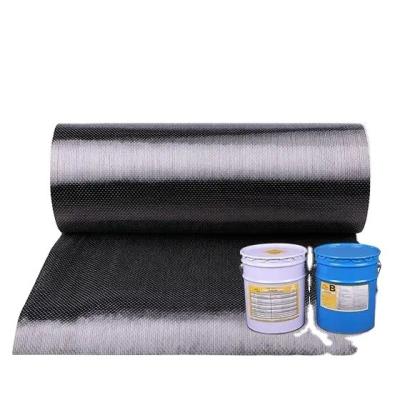China 200gsm 3900 MPA Carbon Fiber Fabric for Construction Reinforcement Blanket for sale