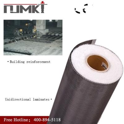 China Abrasion Resistant Carbon Fiber Wrap Fabric 200 Gsm 3400 GPa Unidirectional for sale