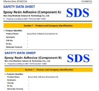 China 390ml Waterproof Fast Setting Dry Injection Chemical Anchor Epoxy Resin ETA CE Approval for sale