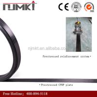 China Unidirectional Carbon Fiber Plate 5cm x 1.2mm for Bridge Reinforcement High Strength for sale