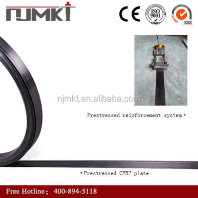 China Unidirectional Carbon Fiber Plate 5cm x 1.2mm for Bridge Reinforcement High Strength for sale