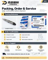 China 0445120145 Original BO-SCH Common Rail Injector For Doosan DL08 DL08K for sale