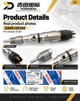 China 0445120268 Original BO-SCH Common Rail Diesel Injector For Doosan DL06 DX225 for sale