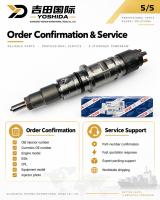 China 0445120177 Original BO-SCH Common Rail Injector For Cum-mins QSB6.7 Engine for sale