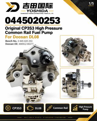 China 0445020253 Replacement Common Rail High Pressure Pump For Doosan DL08 DX340 for sale