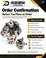 China 0445020253 Replacement Common Rail High Pressure Pump For Doosan DL08 DX340 for sale