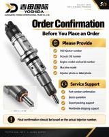 China 0445120258 Original Common Rail Diesel Injector For Doosan DL08 DL08K Engine for sale
