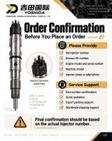 China 0445120450 Original Common Rail Diesel Injector For Doosan DL08 Tier 4 CRIN3 for sale