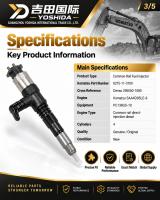 China 6275-11-3100 Replacement Excavator Fuel Injector For Komatsu PC138US-10 Engine for sale