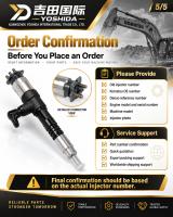 China 6275-11-3100 Replacement Excavator Fuel Injector For Komatsu PC138US-10 Engine for sale