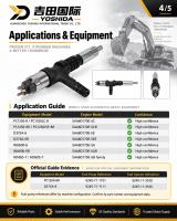 China 6245-11-3100 Original Common Rail Diesel Injector For Komatsu SAA6D170E-5 for sale