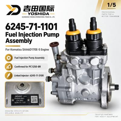 China 6245-71-1101 Replacement Common Rail Fuel Pump For Komatsu SAA6D170E-5 Engine for sale