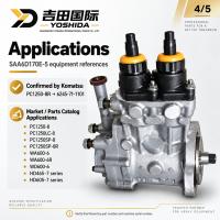 China 6245-71-1101 Replacement Common Rail Fuel Pump For Komatsu SAA6D170E-5 Engine for sale