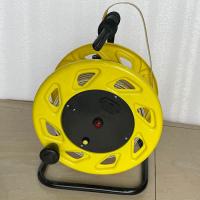 China Economical Borehole Water Level Meter Tape 300m Measuring Yellow for sale