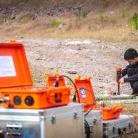 China 12KW Magnetic Survey Instruments TEM Transient Electromagnetic Remote Control for sale