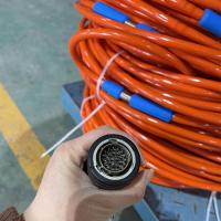 China 24 Channel Seismic Cable 9.2mm OD Seismic Refraction Cable Customized for sale