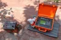 China Soil Resistivity Measurement Methods DC Meter 4 Wire Resistance Meter for sale