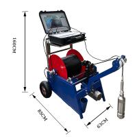 China 12 Inch Underground Camera With 360 Degree Rotary Borehole Inspection Camera for sale