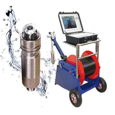 China 360 Degree Rotating Borehole Inspection Camera 500M Deep Well For Water Finder for sale