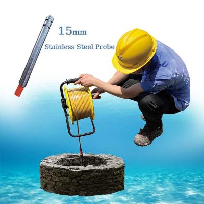 China 30M 50M 100M 150M 200M 300M Water Level Meter Deep Well Water Level Sensor With Buzzer for sale