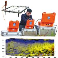 China Time Domain Transient Electromagnetic Equipment TEM TDEM Geophysical Exploration Shallow Time Domain TEM System for sale