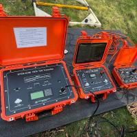 China Time Domain TEM Transient Electromagnetics Induced Polarization Geophysical Exploration Instrument With GP for sale