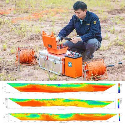 China Surface Electrical Resistivity Testing Device 3D Resistivity Meter Imaging Underwater Gold Geophysical Exploration Equipment for sale