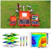 China Portable Shallow High-Resolution Transient Electromagnetic For Underground Water for sale