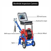 China 360 Rotary Waterproof Borewell Underwater Camera For Downhole Testing for sale