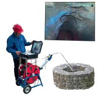 China 150M 200M 300M 500M  Borehole Downhole Water Well Inspection Camera Video Recording Camera for sale