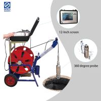 China Heavy-Duty Steel Rotary Borehole Inspection Camera for Industrial Pipeline Borehole Tests for sale