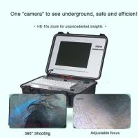China Sonde Locator Sewer Camera CCTV Pipe Survey Equipment Dual Wheel Drive Pipe Crawler for sale