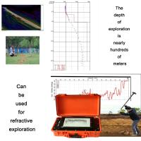 China Engineering Seismograph with 50m to 100m Depth 38hz Frequency and 50/40mm Diameter for Geophysical Exploration for sale