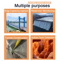 China Diameter Steel Material Borehole Seismic Receiver Engineering Seismograph for Multi-wave Seismic Surveys for sale