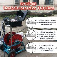 China Durable 2000 Meters Depth Range Borehole Inspection Camera with 1024*768 Pixels Screen Display and Sony 1/3 Inch CCD Sensor for sale