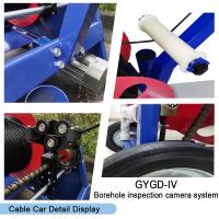 China Portable Borehole Inspection Camera with 360 Degree Rotation and 11pcs LED Lights for Downhole Camera Pipe Survey Equipment for sale
