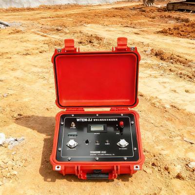 China WTEM-3Q Model Transient Electromagnetic System with 12V Rechargeable Battery for Deep Mineral Exploration for sale
