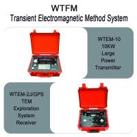 China WTEM-3Q Model Transient Electromagnetic System with 12V Rechargeable Battery for Deep Mineral Exploration for sale